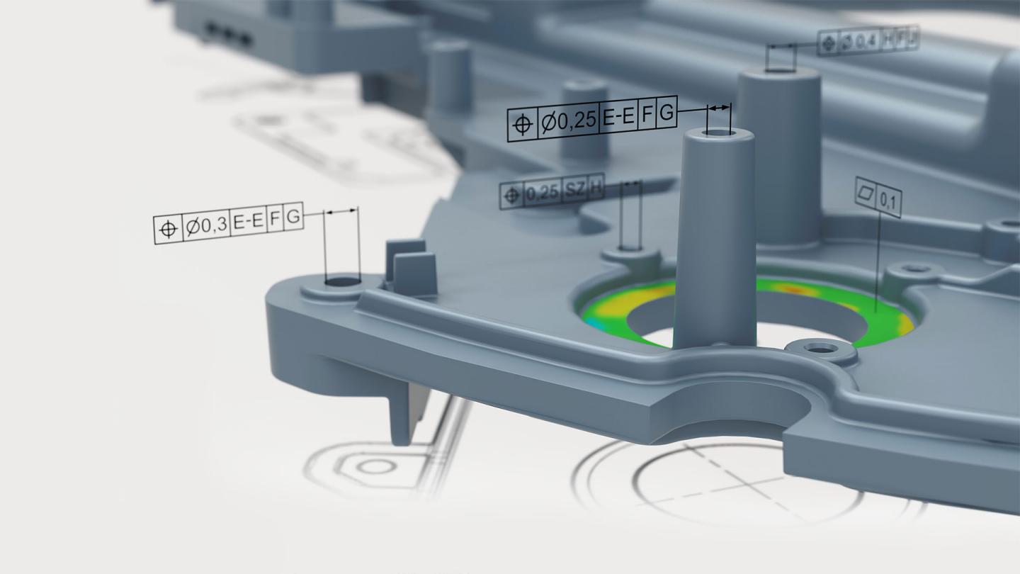 First article inspection: Measuring technology for plastic parts
