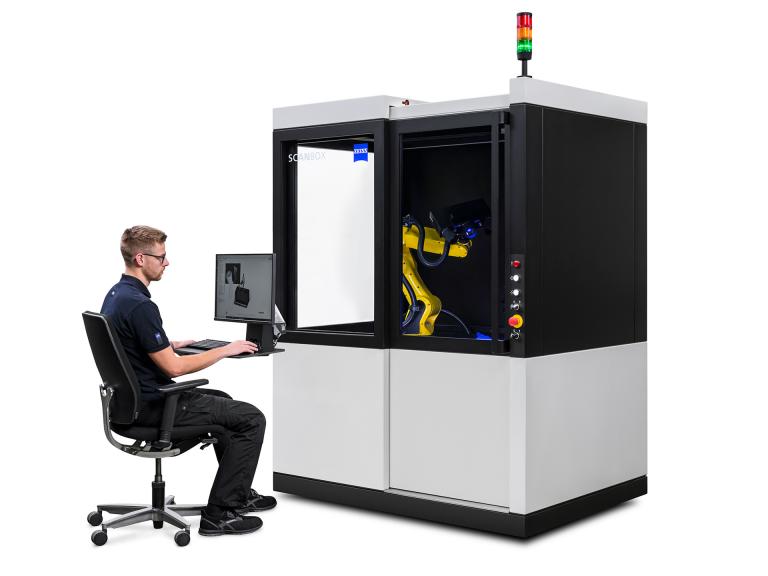 ZEISS ScanBox Series 4: compact and mobile | Turnkey measuring system