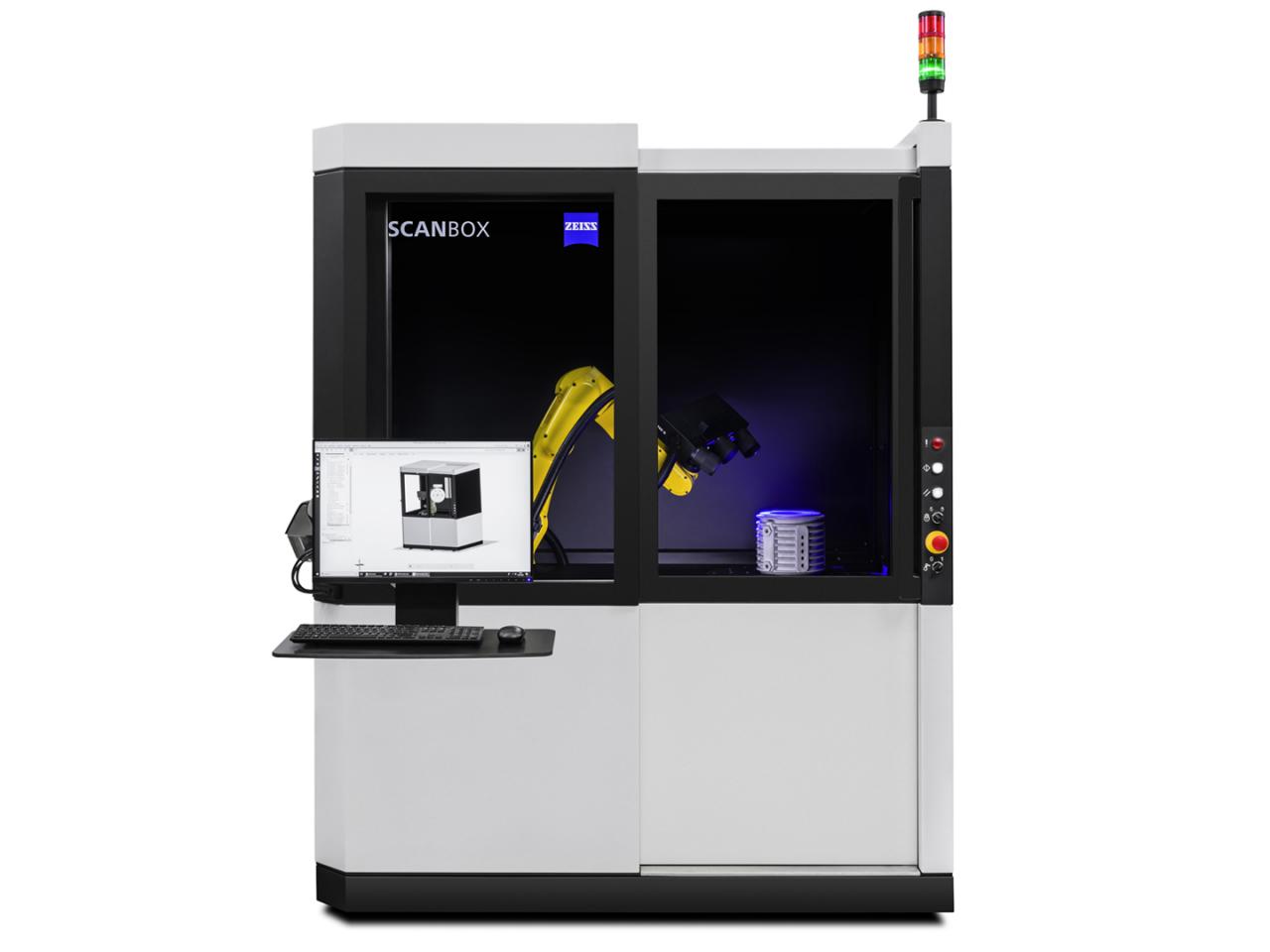 ZEISS ScanBox: Optical 3D coordinate measuring machine | automation