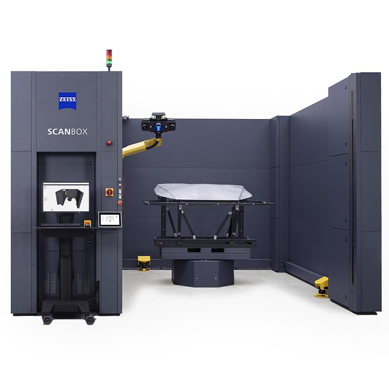 ATOS ScanBox Series 6: High throughput | Intuitive loading concept