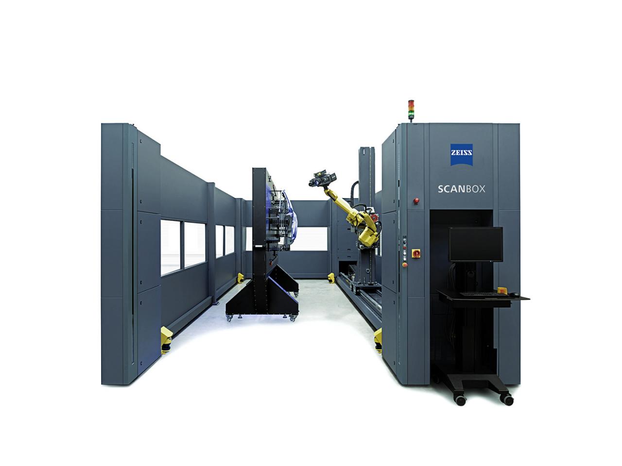 ZEISS ScanBox: Optical 3D coordinate measuring machine | automation
