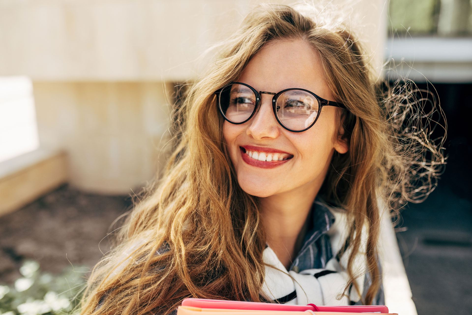 A person's spectacles reflect their character