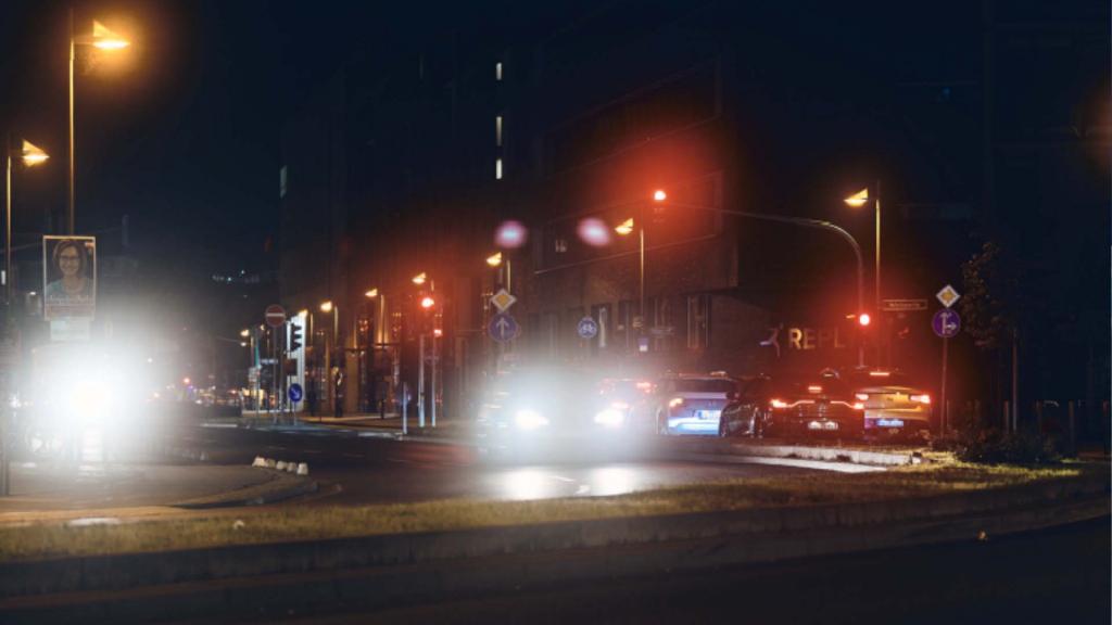 blurred vision lights